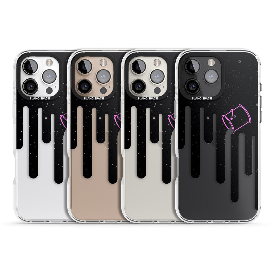 Space Bucket iPhone Case - Blanc Space
