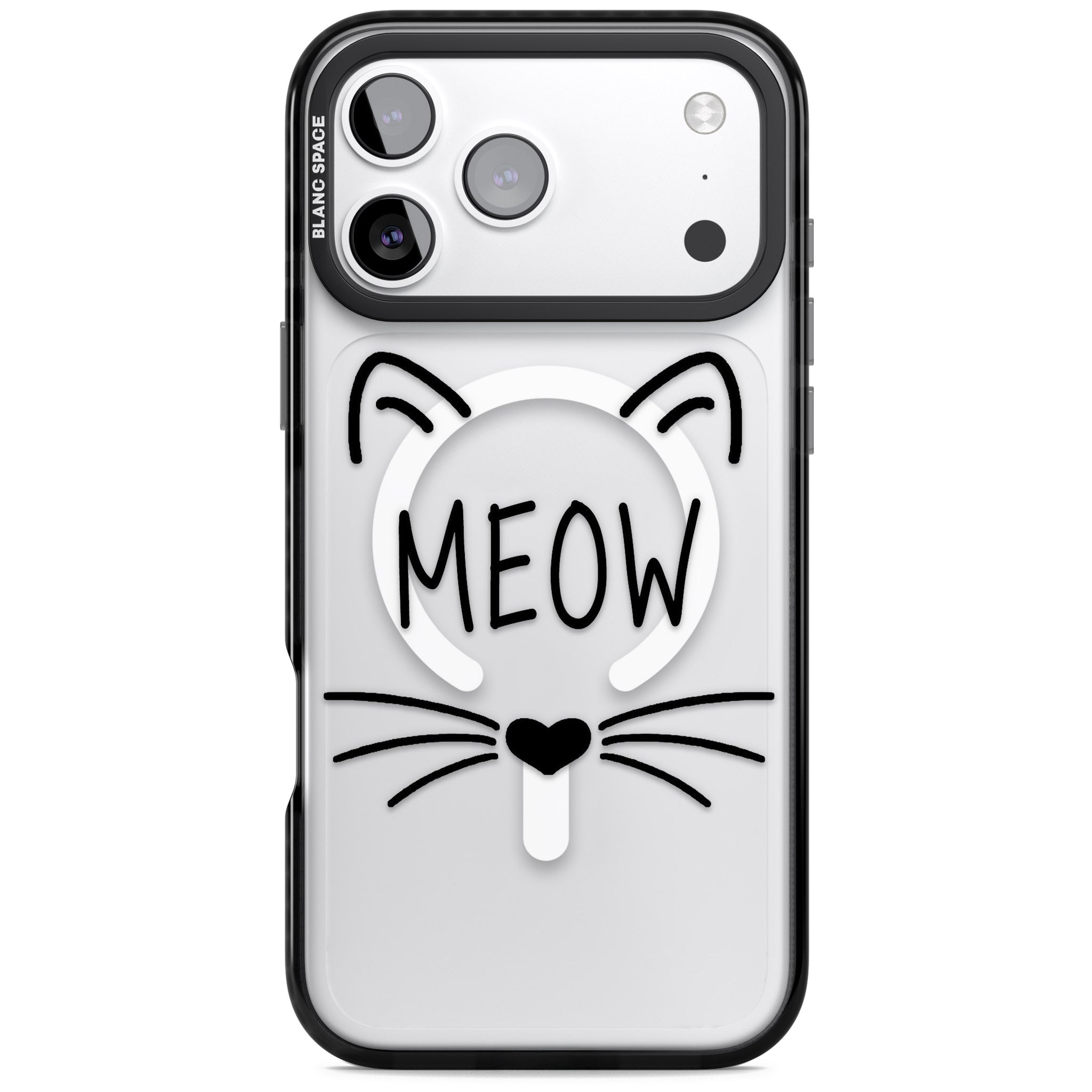 Cat Whiskers Meow Phone Case for iPhone & Samsung