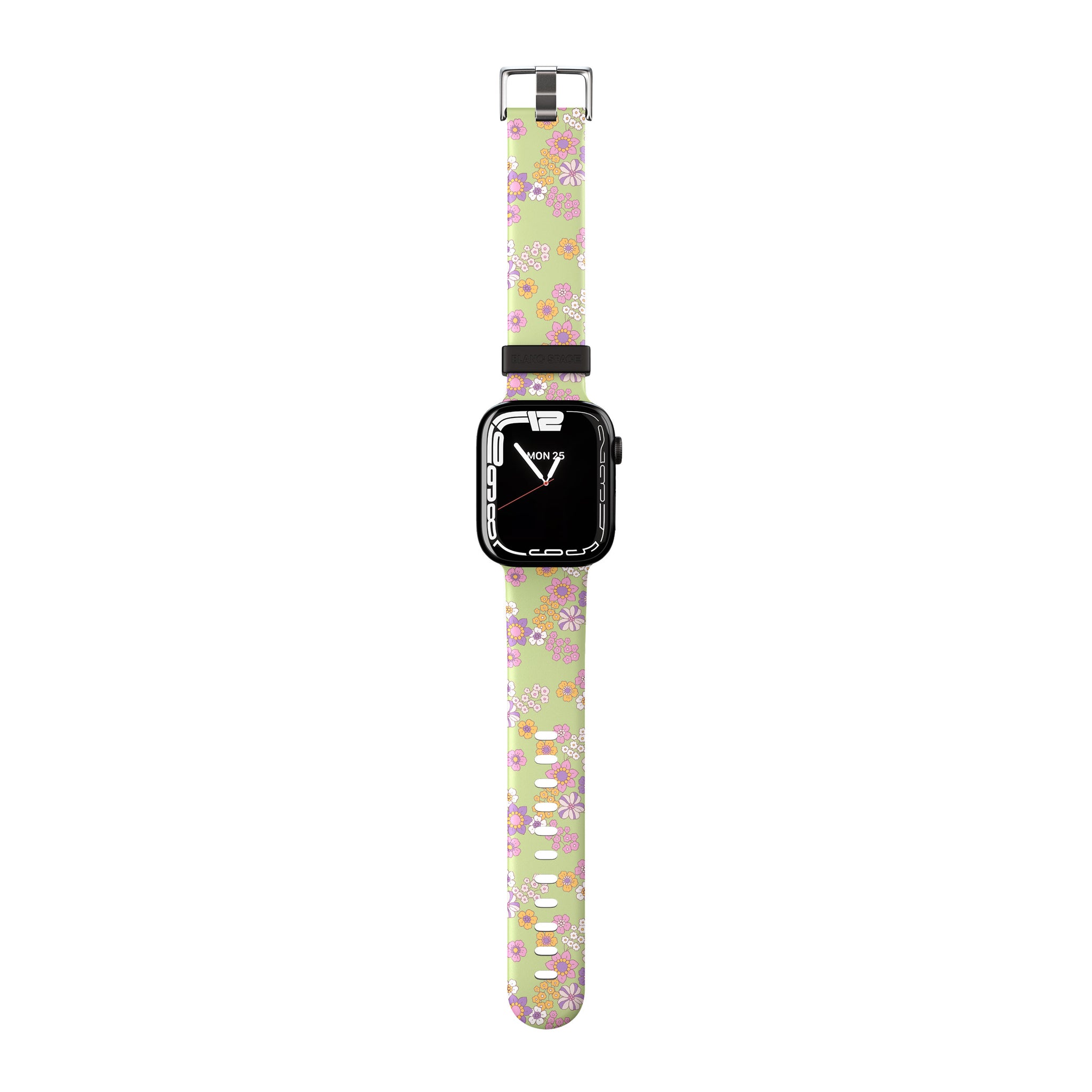 Grass Green Flowers Watch Strap