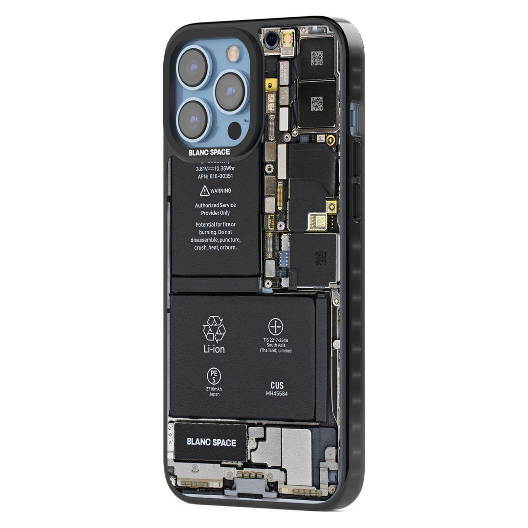 Circuit Board Teardown iPhone Case - Blanc Space