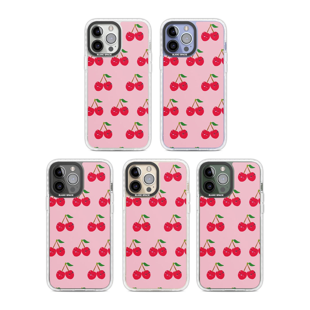 Cheeky Cherry iPhone Case - Blanc Space