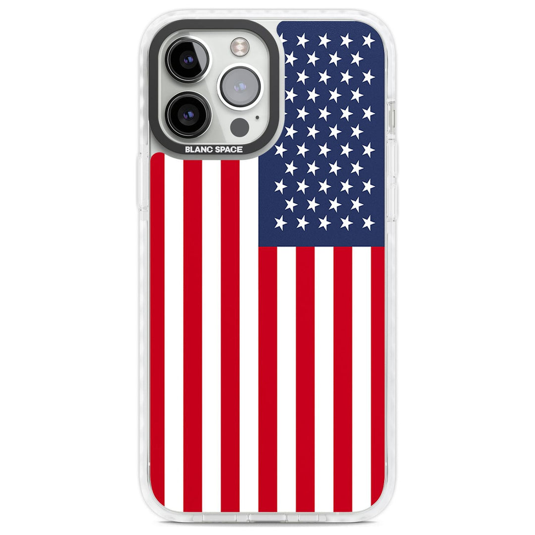 American Flag iPhone Case - Blanc Space